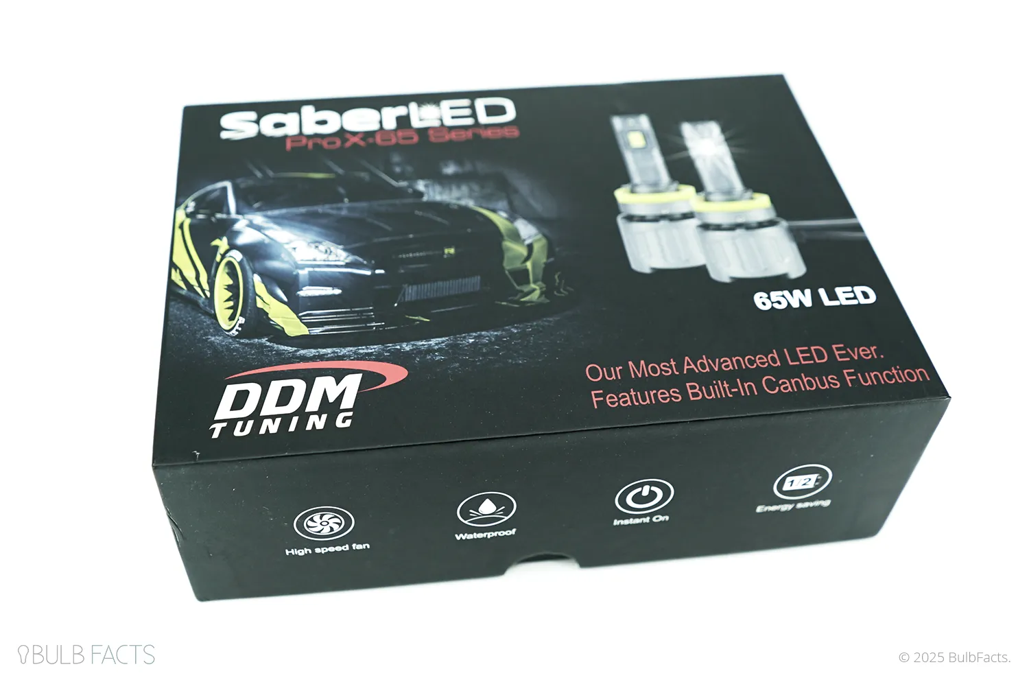DDM Tuning Saber ProX 65W LED Review – Maximum Output Test | BulbFacts